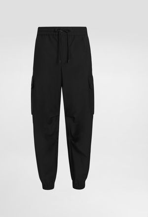 Dolce & Gabbana Wool Blend Jogging Trousers - Mann Hosen Und Shorts Schwarz 46