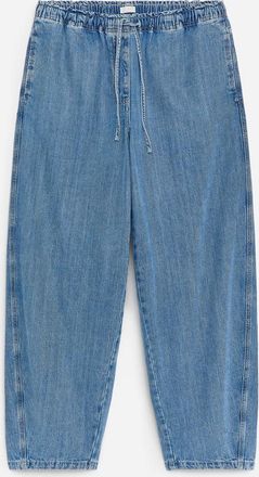 Arket Pull-on-Jeans -Blau