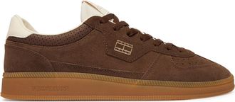 Tommy Jeans Sneakers Tommy Jeans The Greenwich Edge Suede EM0EM01732 Dunkelbraun