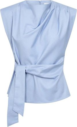 Co'Couture Femme, Tops, Bleu, Taille: 40 FR Hauts sans manches