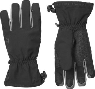 Sealskinz Damen Waterproof Womens All Weather Lightweight Gauntlet Drayton wasserdichte Allwetter-Handschuhe, leicht, Schwarz, 42