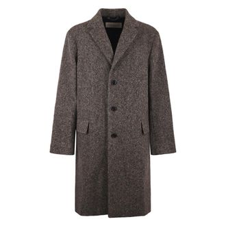 Dries Van Noten Grauer Wollwintermantel - - Coats - Herren - Grau - L