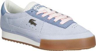 Lacoste Baskets en Daim Aura - Femme - Chaussures - Bleu - Taille: 42 EU
