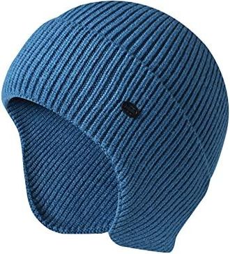 Generic Bonnet Femme Hiver Bonnet Femme Chapeau Femme Hiver Confortable Classique - Bonnet Ski Doubl&eacute; Polaire Homme Femme, Bord Roulott&eacute; Chaud, Respirant et C
