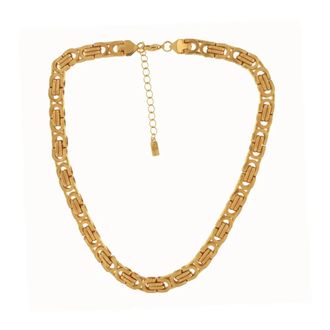 Dansk Copenhagen Gold Chunky Link Halskette - - Accessories - Damen - Gelb - ONE SIZE