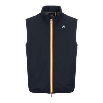 K-Way Homme, Sport, Bleu, Taille: S Valen Stretch Dot Gilet