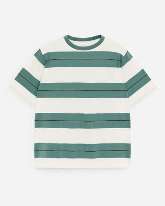 Arket Lockeres T-Shirt Aus Baumwolle -Gr&uuml;n