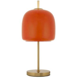 Mauro Ferretti Lampe &agrave; poser en m&eacute;tal et verre Oldy 26 x 54 cm
