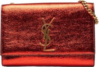 Saint Laurent Pre-owned Kate Crossbody Bag - Femme - Pre-owned - Rouge - Taille: ONE Size