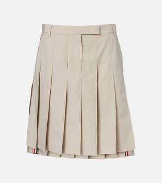 Thom Browne Minirock aus Baumwoll-Twill