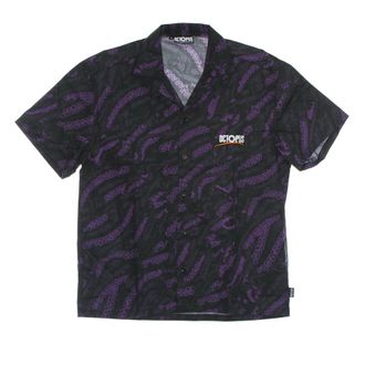 Octopus Sci-fi Schwarzes Hemd Kurzarm - - Shirts - Herren - Schwarzk - S