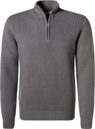 Crossley Herren Pullover grau unifarben