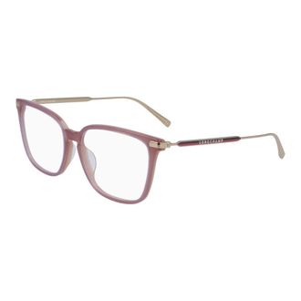 Longchamp Rechteckige Sonnenbrille - - Accessories - Damen - Rosa - 54 MM