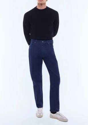 Fursac Pantalon 5 poches en coton et lin - Taille 29 - Homme