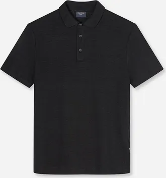 Olymp Poloshirt aus hochwertigem Leinen, unifarben