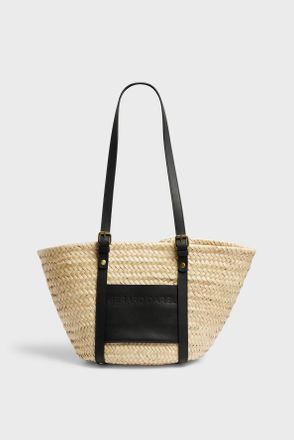 Gerard Darel Panier en palme - COLETTE - Noir