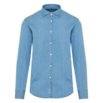 Canali Herren, Shirts, Blau, XLGröße