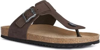 Geox Herren U Sandal Ghita D Sandalen,Dk Coffee,41 EU