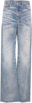Diesel Bootcut Jeans - Blau