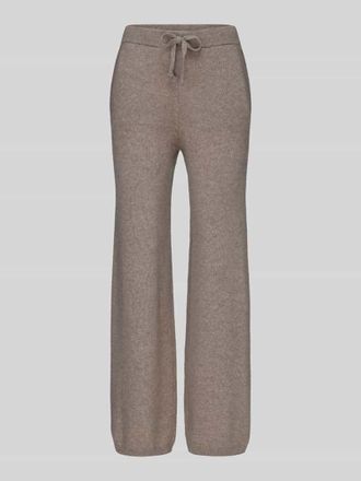Jake*s Casual Regular Fit Weite Hose aus reinem Kaschmmir