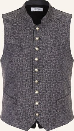 Grasegger Trachtenweste Xeno blau