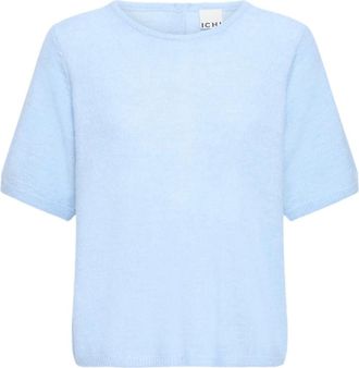 Ichi Ichi, Femme, Pulls, Bleu, Taille: 40 FR Pull Ihkamara