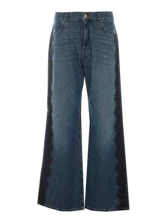 Pinko Straight Leg Jeans - Blau
