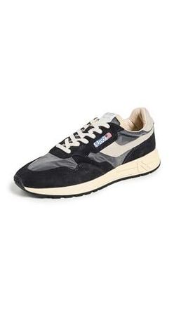 Autry Mens Reelwind Low Casual Trainers Black