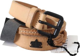 Ermanno Scervino Geflochtener Lederg&uuml;rtel - - Accessories - Damen - Braun - 85 CM