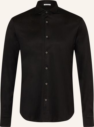 Stefan Brandt Jerseyhemd Otis Slim Fit schwarz