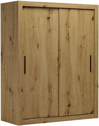 Les Tendances Armoire chambre adulte DIVA 160cm - 2 portes coulissantes-Beige