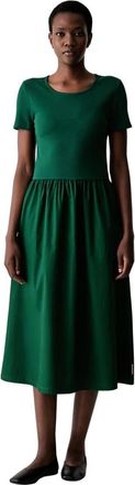Marc O'Polo Femme, Robes, Vert, Taille: 36 FR Midi Robes