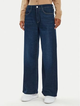 Guess Jeans W4BA82 D5HF1 Blau Palazzo Fit