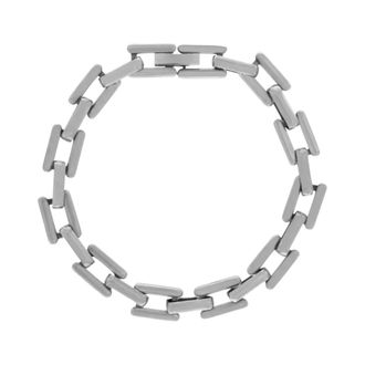 Dansk Copenhagen Passion Wasserdichtes Armband mit quadratischen Gliedern - - Accessories - Damen - Grau - ONE SIZE