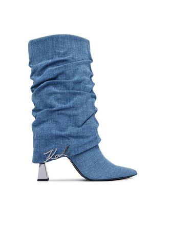 Karl Lagerfeld Stiefel Debutante KL32086 Dunkelblau