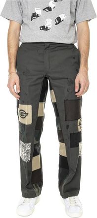 Dickies Homme, Pantalons, Vert, Taille: W34 L32 Pantalon Droit