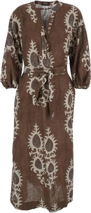 Bazar Deluxe Femme, Robes, Brun, Taille: 38 FR Abito Lungo