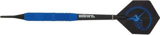 unicorn Unicorn Core Plus Rubberised Blue Brass Soft Darts