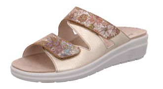 Rohde Damen, Frauen, Pantoletten, Slipper,Wechselfu&szlig;bett,schluepfschuhe,Slipper,Slides,Slip-ons,Backless Slipper,Mules,Clogs,Gold,41 EU / 7.5 UK