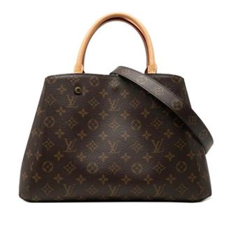 Louis Vuitton Pre-owned Montaigne MM - - Pre-owned - Damen - Braun - ONE SIZE