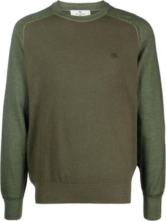 Etro Homme, Pulls, Vert, Taille: 2XL Pull ras du cou