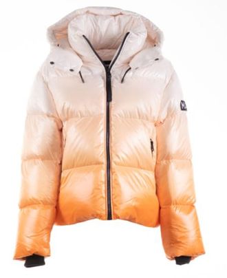 Mackage Orange Ombre Evie Puffer Coat Size XS