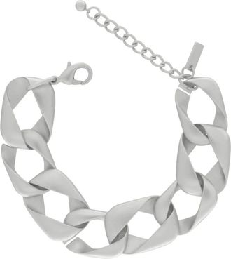 Dansk Copenhagen Chunky Chain Armband mit Silberbeschichtung - - Accessories - Damen - Grau - ONE SIZE