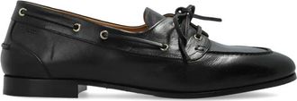 Bally Homme, Chaussures, Noir, Taille: 44 EU Plume Mocassins