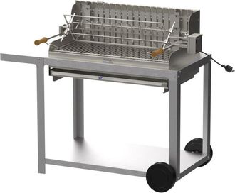 Le Marquier Le Marquier - Barbecue Irissarry Inox 7832 Sur Chariot
