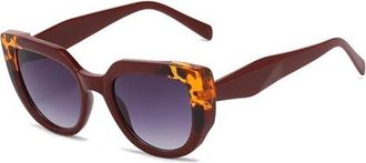 Generic Lunettes De Soleil D&eacute;coratives Tendance For Hommes Et Femmes, Id&eacute;ales For Les Photos De Vacances En Plein Air En Polarisation.(Red)