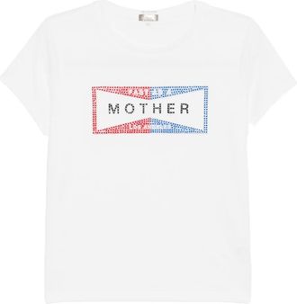Mother The Boxy Goodie Goodie T-Shirt - Weiß