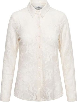 &Co Woman Lace Blouse - - Blouses & Shirts - Damen - Beige - XL