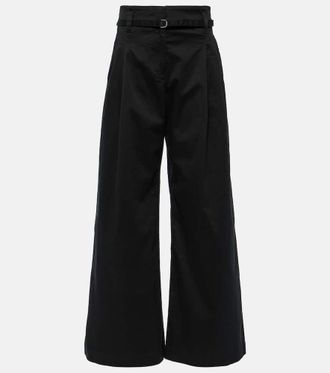 Proenza Schouler White Label Weite High-Rise-Hose Raver