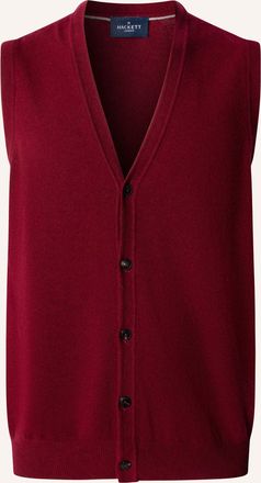 Hackett Pullover Wool Cash Mix Wcoat rot